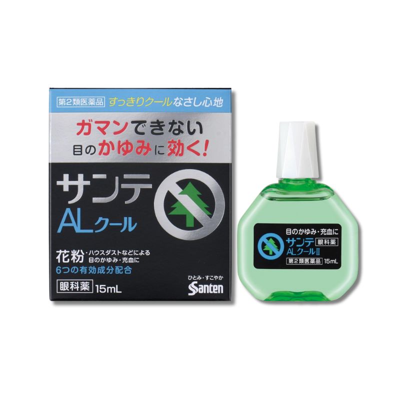 【参天製薬】산테AL 15mL｜눈 가려움증·충혈을 효과적으로 억제하는 안약 – Japan Drug