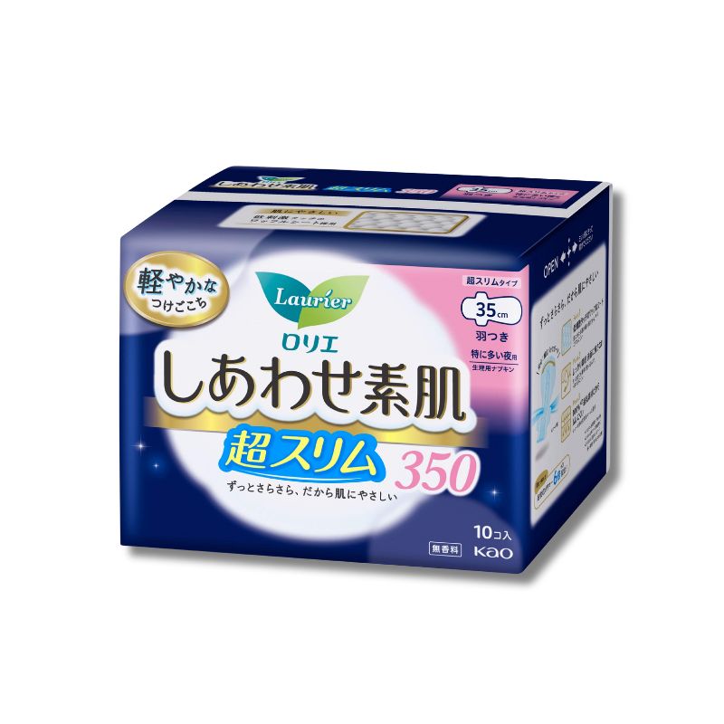 ロリエ しあわせ素肌シリーズ｜肌にやさしいつけ心地と高い吸収力を兼ね備えた生理用ナプキン – Japan Drug
